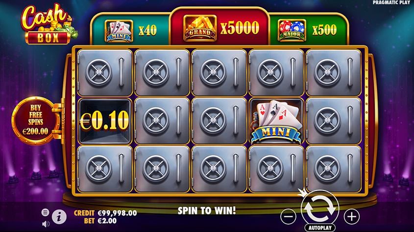 Cash Box Slot: Gioca Online Gratis e Senza Registrazione